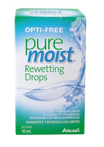 OPTI-FREE PURE MOIST REWETTING DROPS 10 ML | EPSOPTICAS.COM